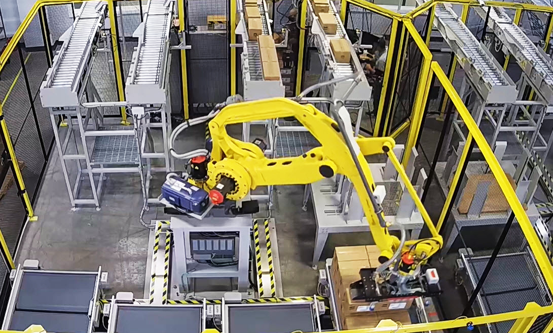 Side-by-Side Robotic Palletizers - Pearson Packaging Systems