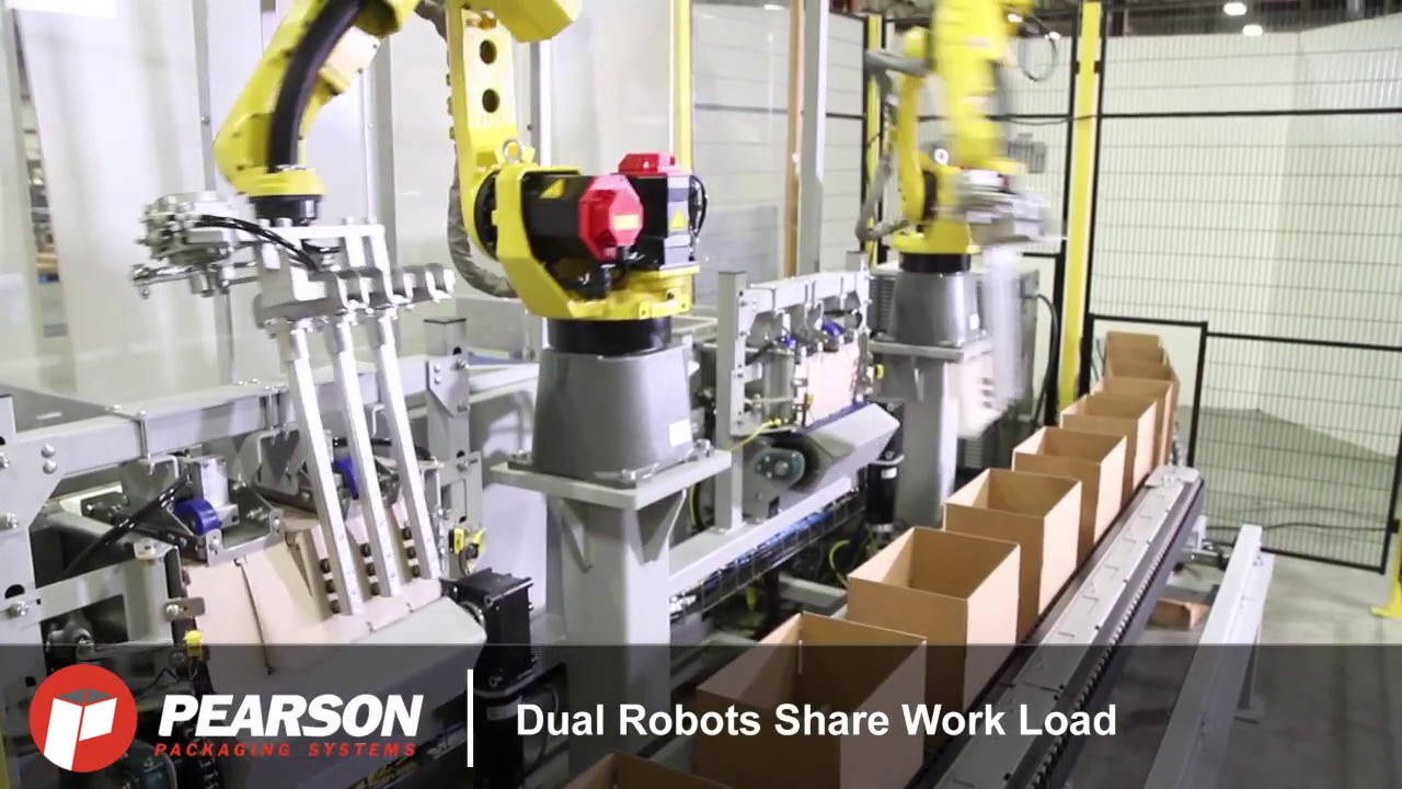 Robotic Partition Inserter - Pearson Packaging Systems
